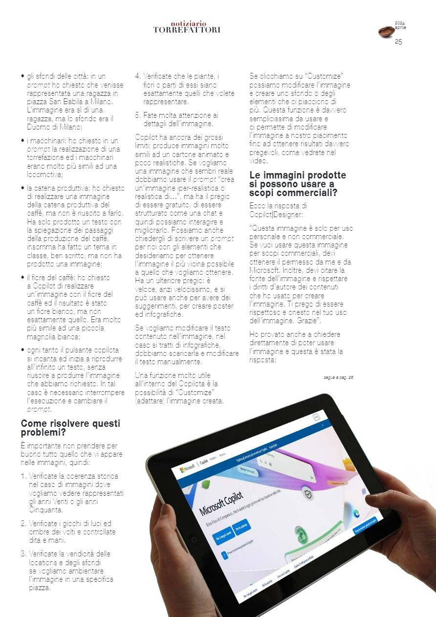 Notiziario Torrefattori Aprile 2024 - Gruppo Italiano Torrefattori Caffè | GITC